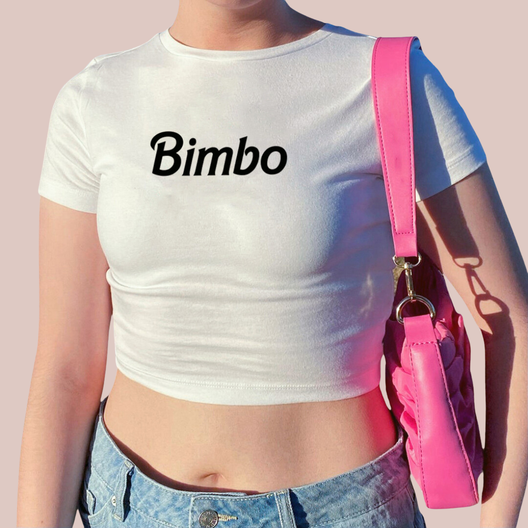 Bimbo Crop Top T-Shirt – House of Chastity