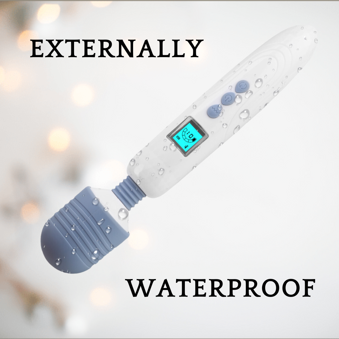 Cordless Magic Wand Stimulator / Massager With LCD Display – House of ...