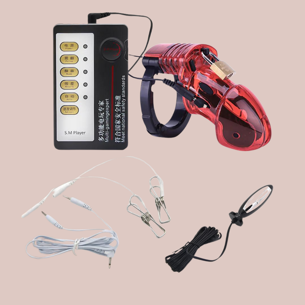 HOC600 Shocker Kit! Electric Shock | Electric Shock – House of Chastity