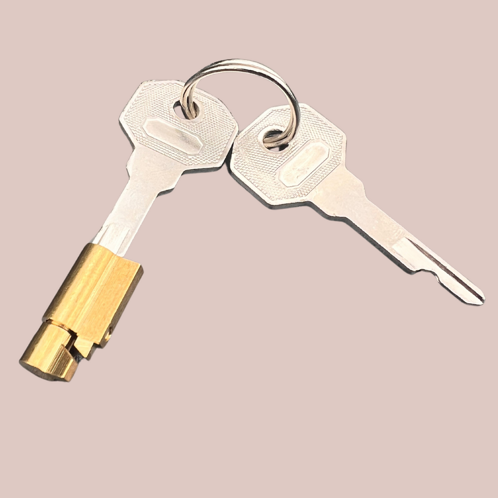 Replacement Brass Chastity Cage Lock And Keys | Keys & Locks – House of ...