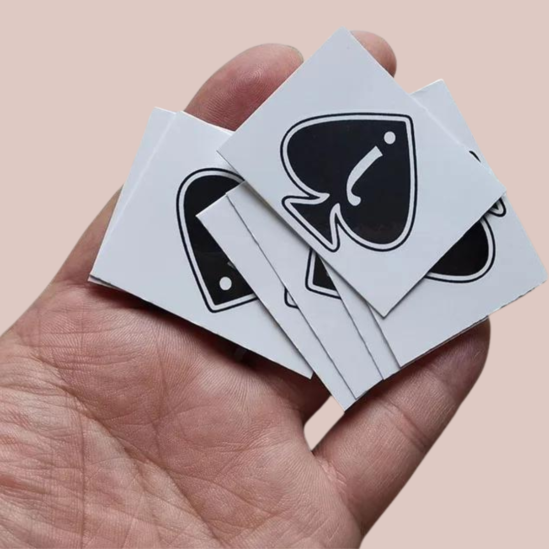 Jack Of Spades Temporary Tattoo – House of Chastity