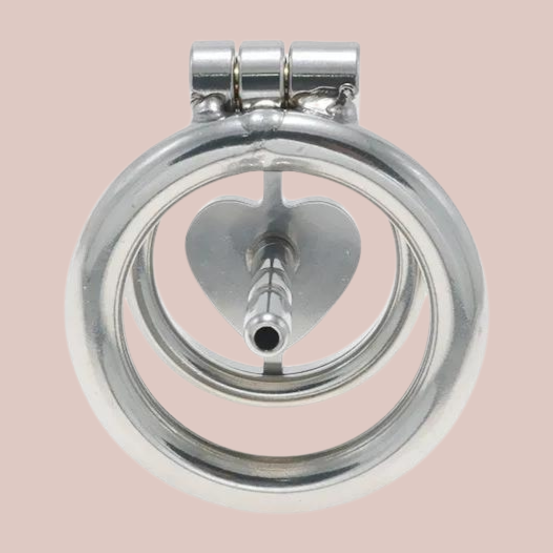 Lock My Heart Chastity Cage – House of Chastity