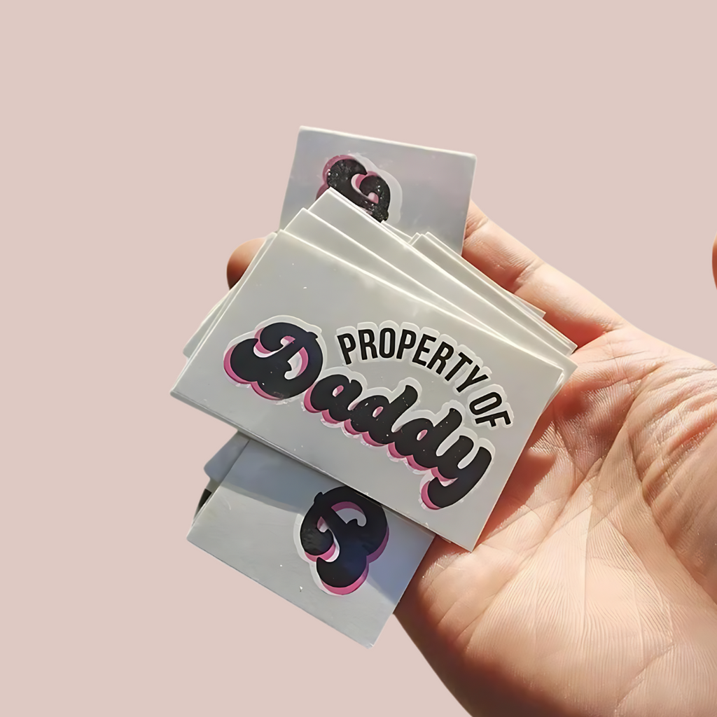 Property Of Daddy Temporary Tattoo | Temporary Tattoos – House of Chastity